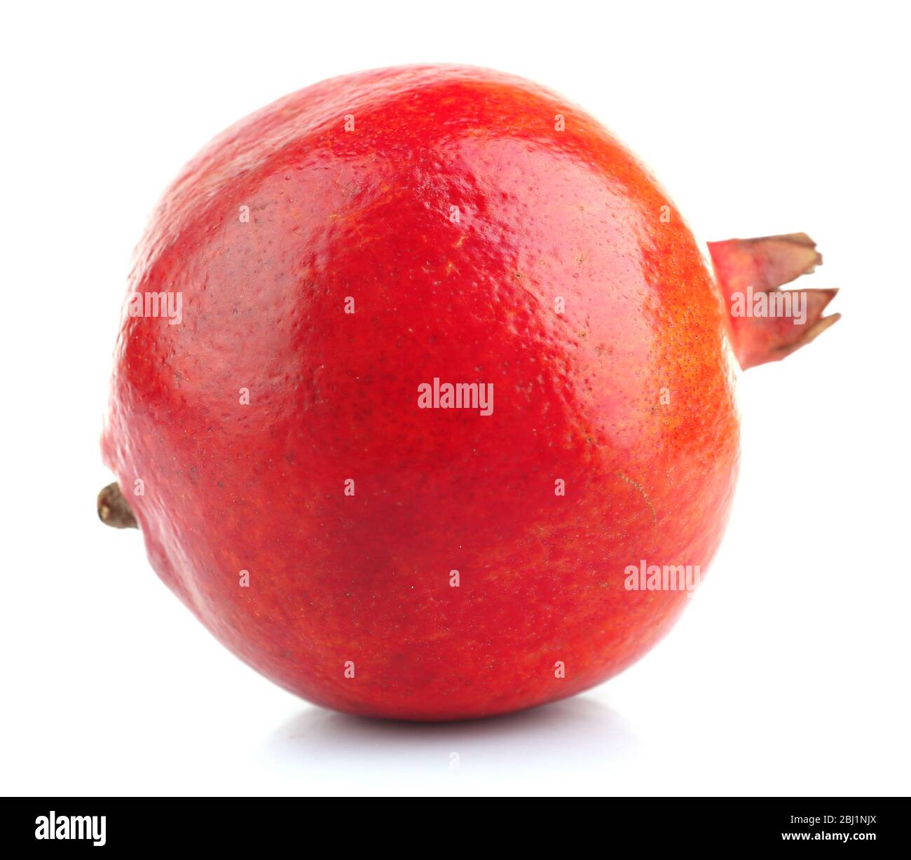 Pomegranate isolated on white Stock Photo - Alamy