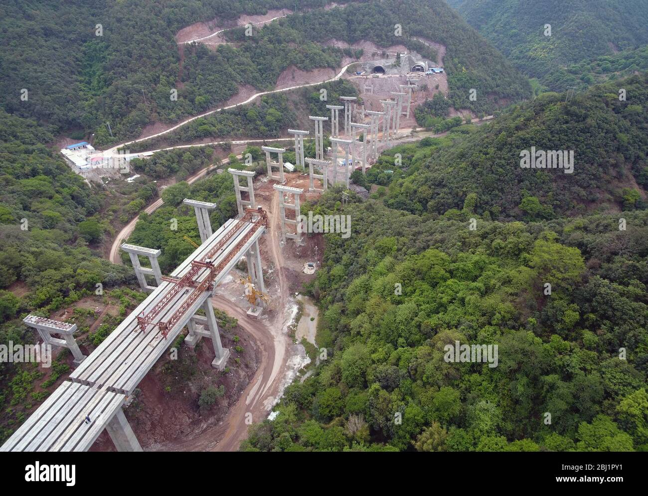 Lufeng. 28th Apr, 2020. Aerial photo taken on April 28, 2020 shows the ...