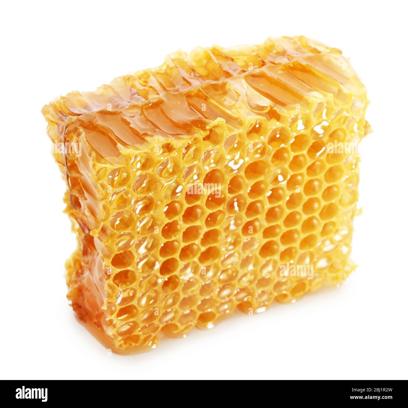 Honeycomb isolated on white Stock Photo - Alamy Honeycomb isolated on white Stock Photo - Alamy