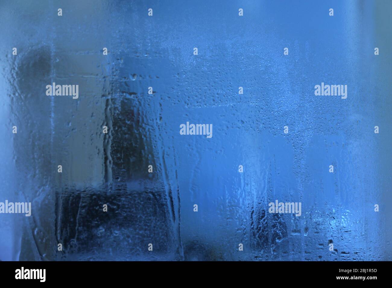 Misted window background Stock Photo - Alamy