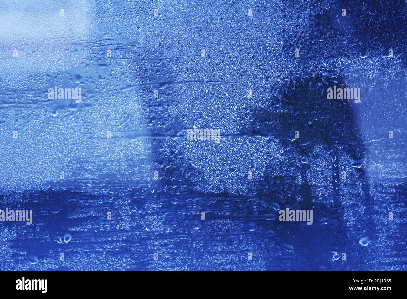 Misted window background Stock Photo - Alamy