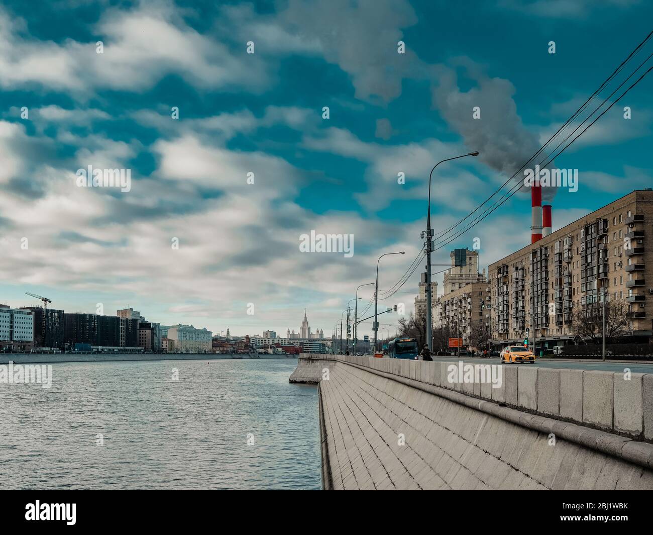 Moscow river pollution hi-res stock photography and images - Alamy