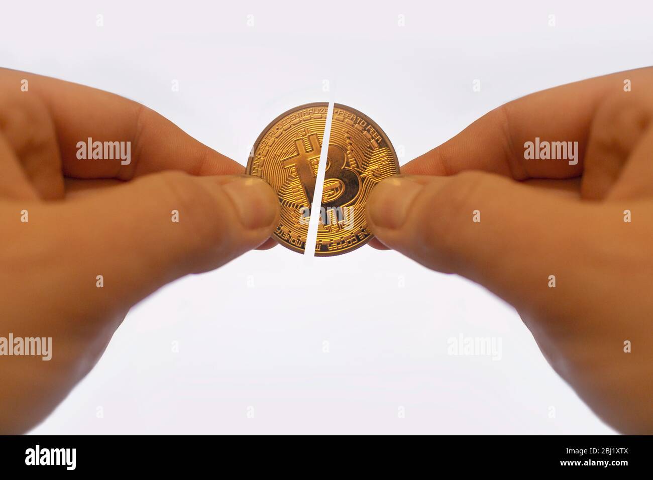 Bitcoin halving. Block reward gets cut in half every four years for ...