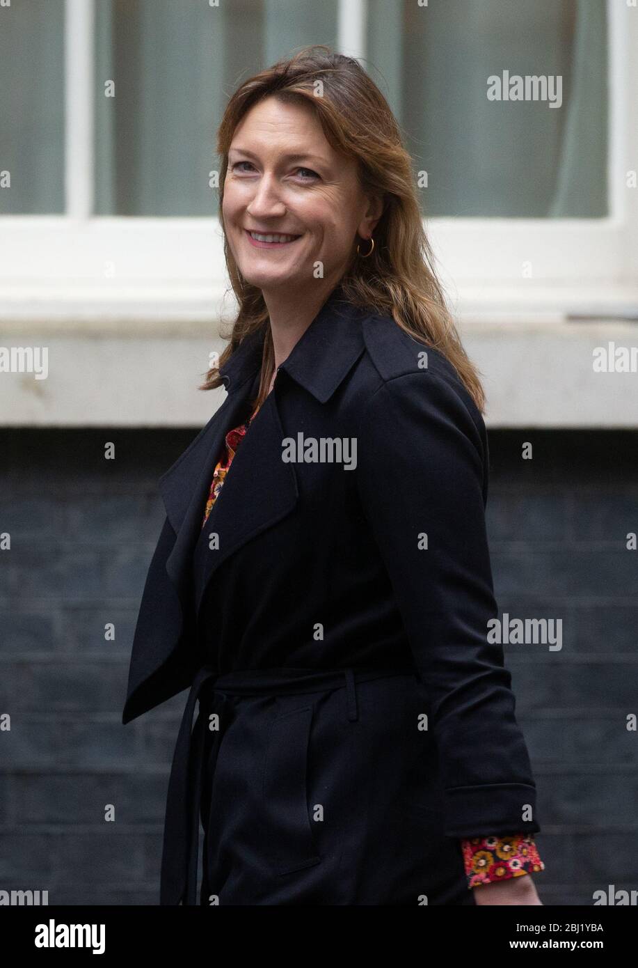 London, UK. 28th Apr, 2020. Allegra Stratton, newly appointed Director ...