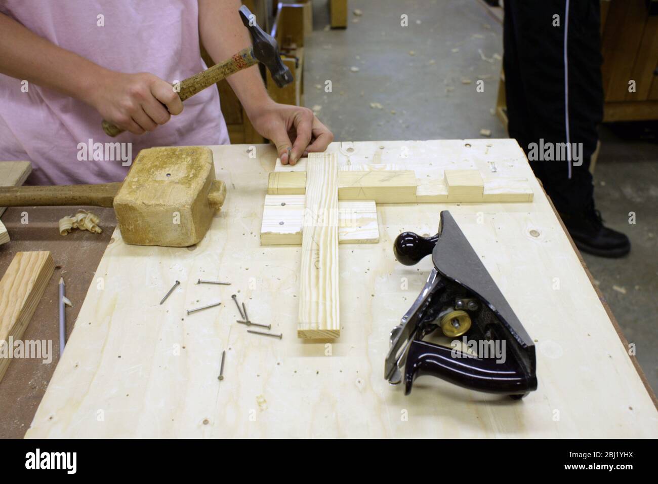 Building and construction trades training and apprenticeships Stock ...