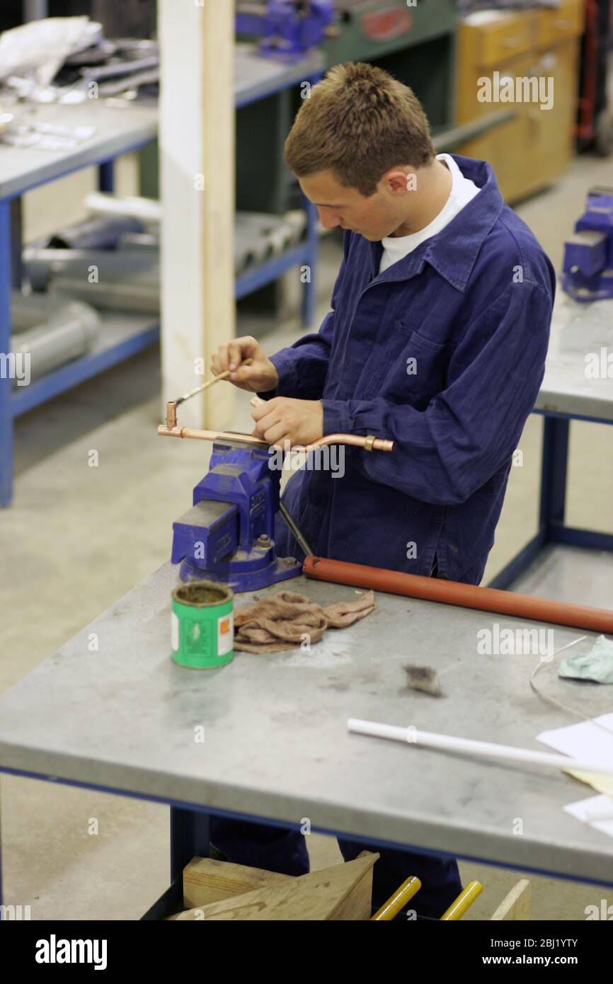 Building and construction trades training and apprenticeships Stock ...