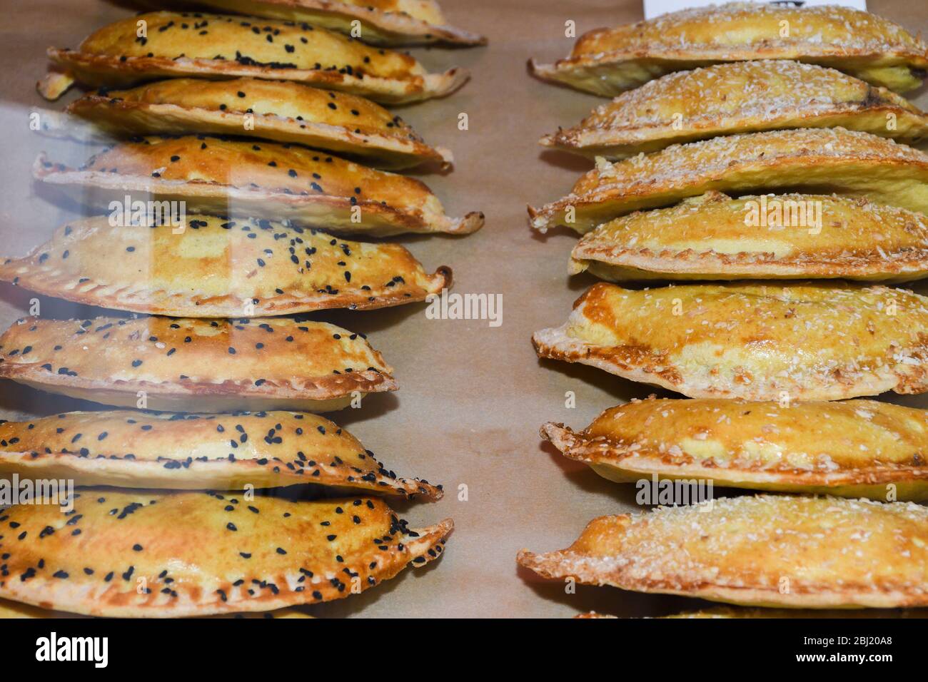 An empanada is a type of baked or fried turnover consisting of pastry ...