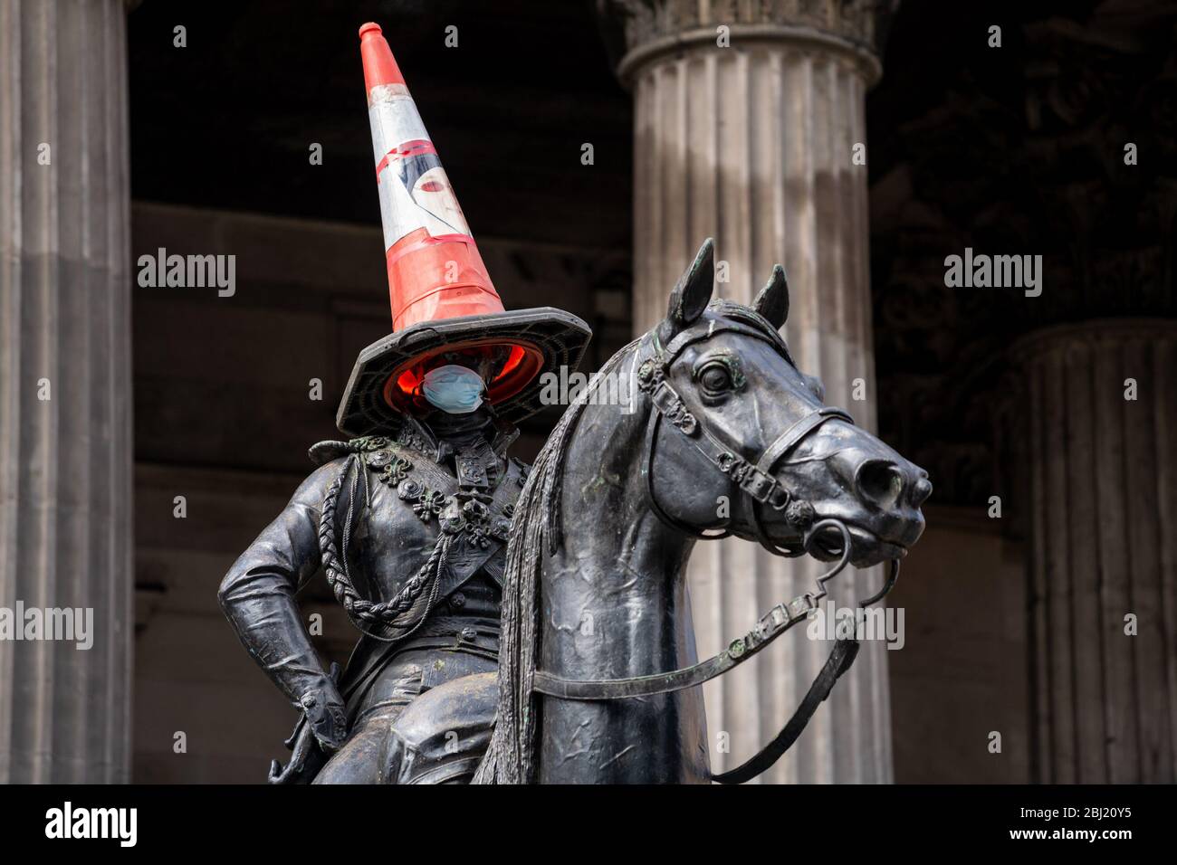 Glasgow, Scotland, UK. 28th Apr, 2020. Coronavirus Scotland UK: The ...