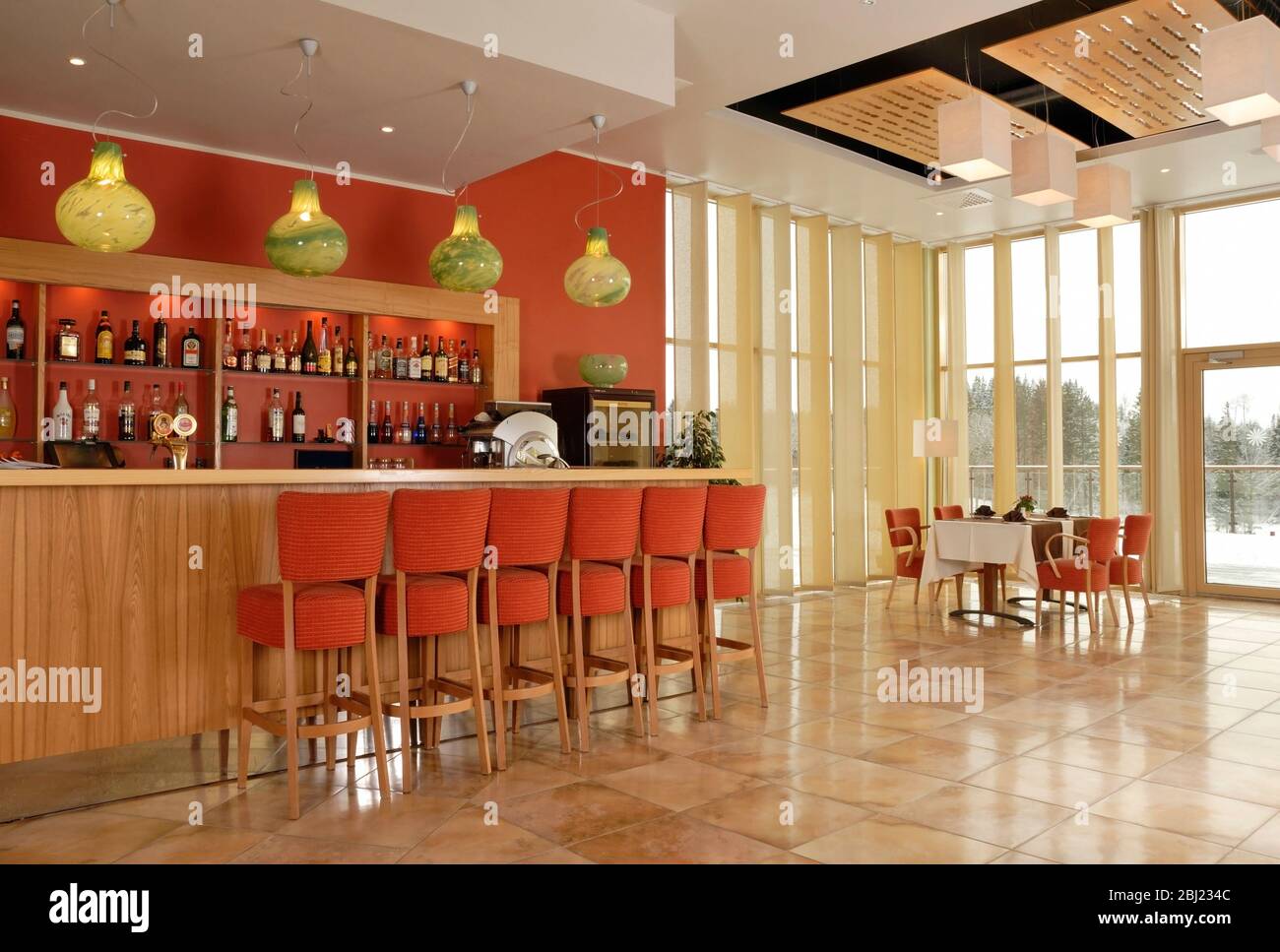 Spa hotel Ezeri near Sigulda. Latvia Stock Photo - Alamy