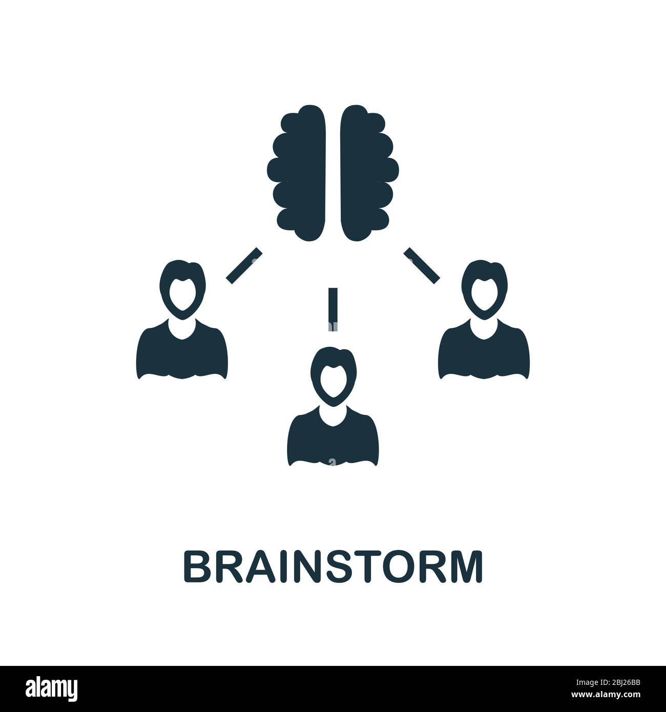 Brain storm infographics hi-res stock photography and images - Alamy