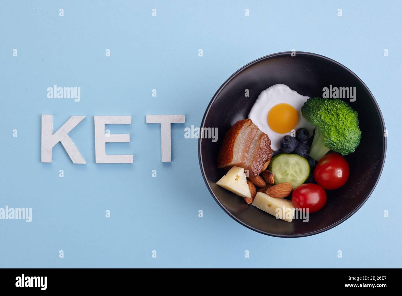 Keto diet, great design for any purposes. Healthy food background ...