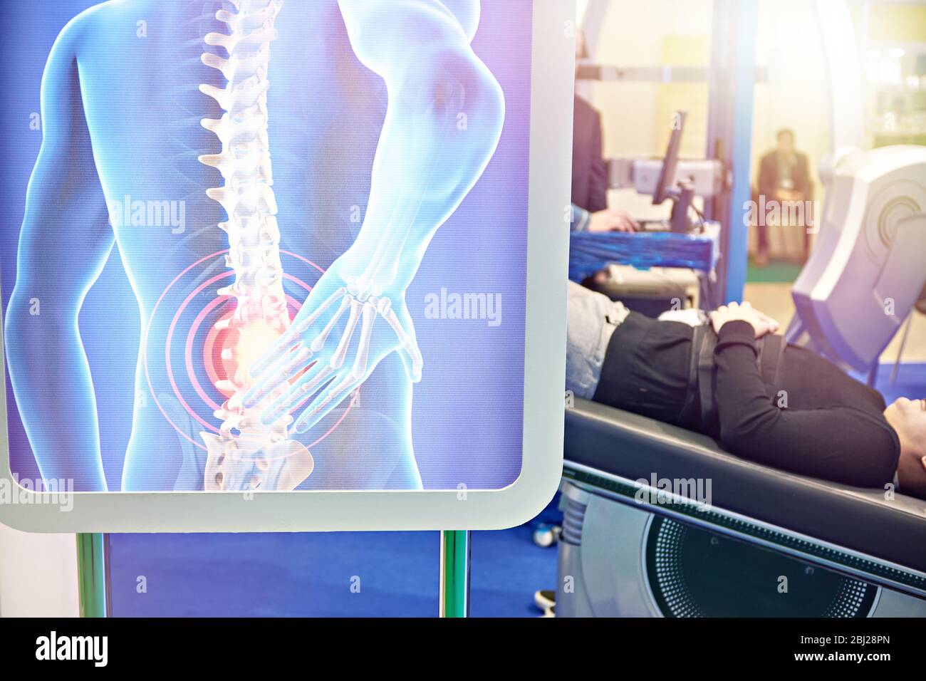Modern medical diagnosis of the spine Stock Photo - Alamy