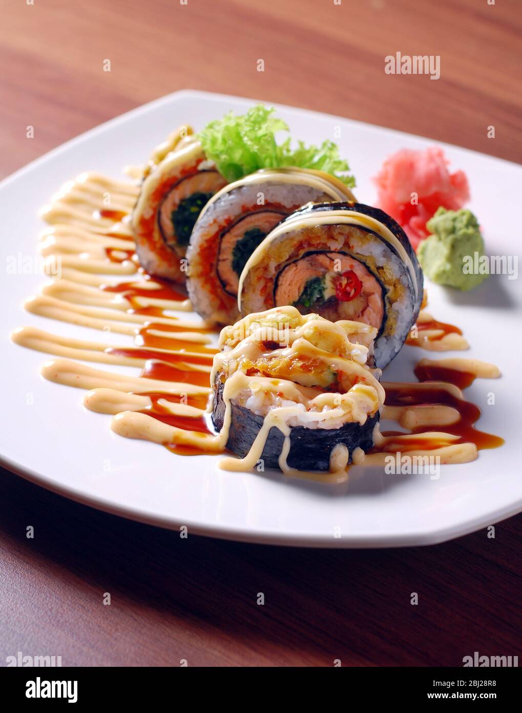 Japanese food styling and presentation at restaurant Stock Photo - Alamy
