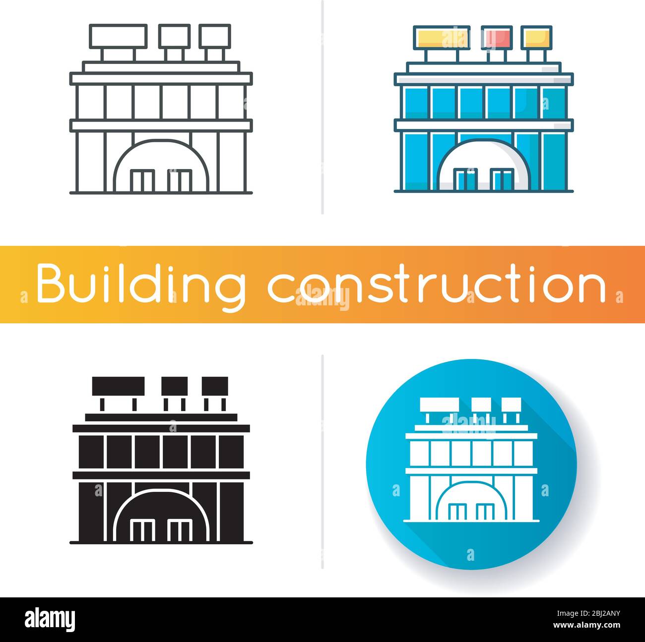 City shopping establishment Stock Vector Images - Alamy