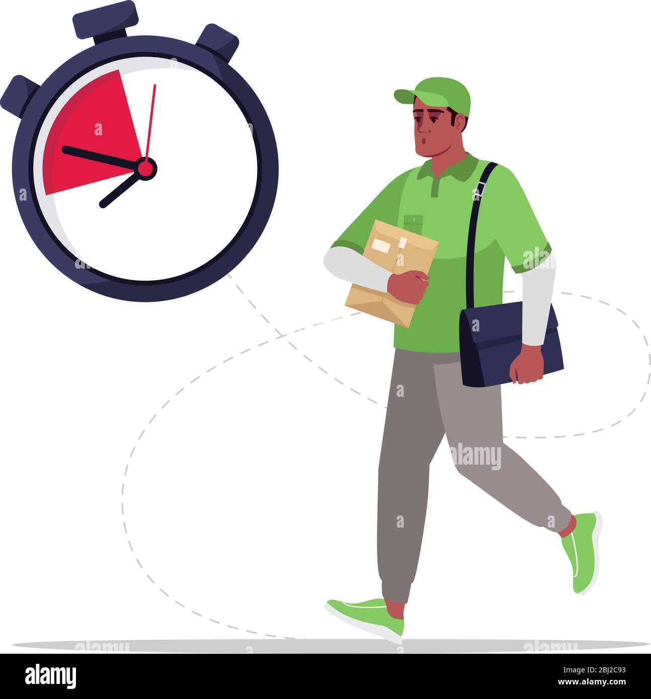 Urgent package Stock Vector Images - Alamy