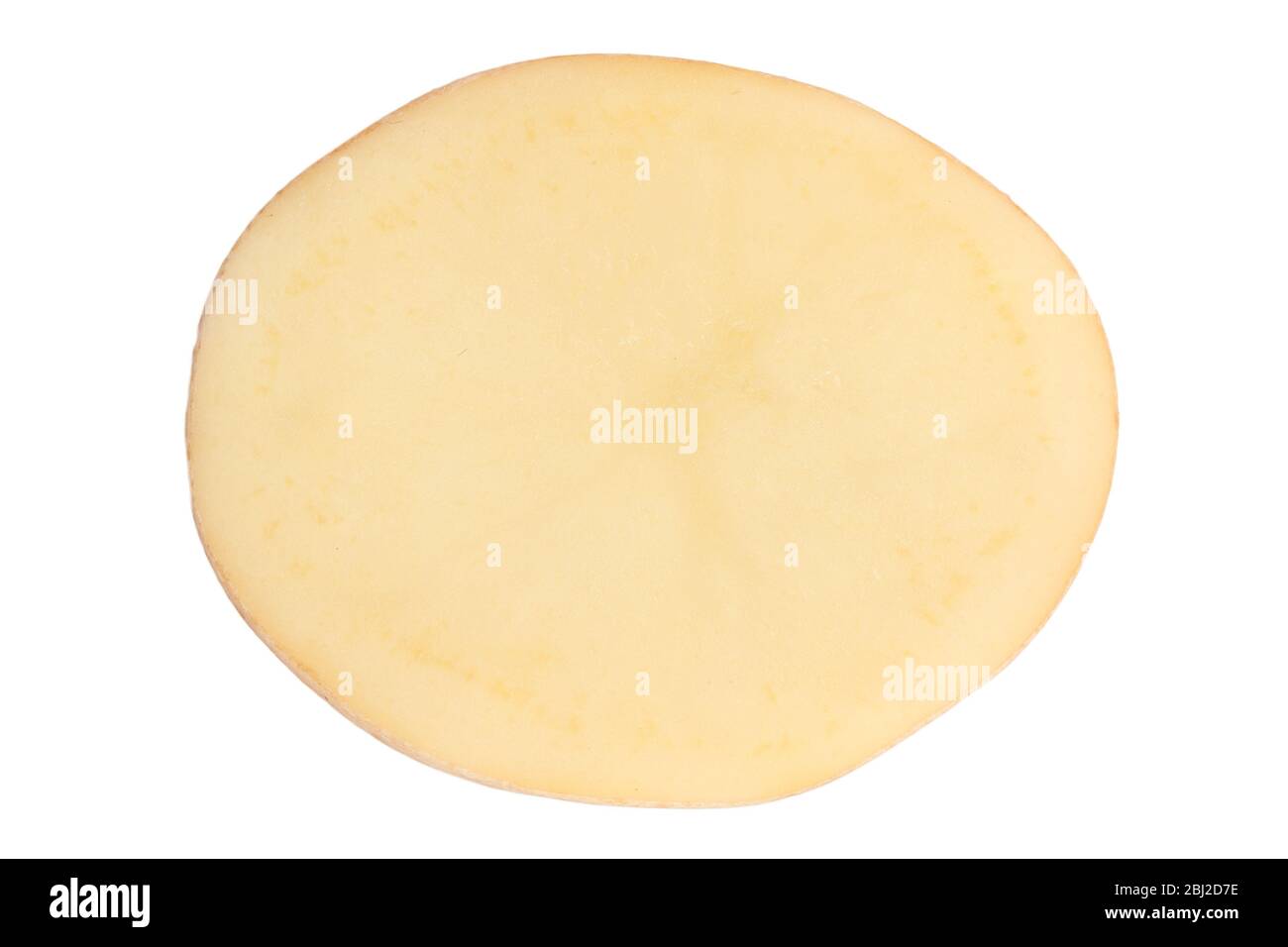 raw yellow potato isolated on white background Stock Photo - Alamy