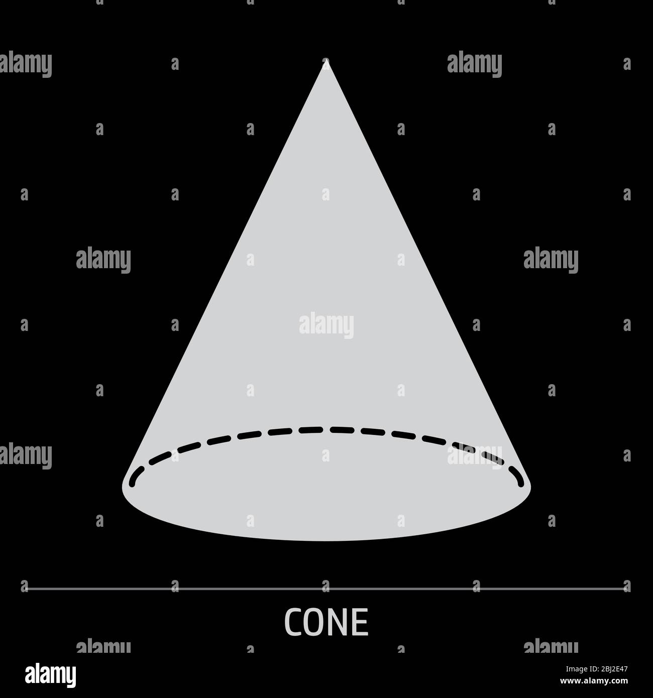 Cone icon illustration Stock Vector Image & Art - Alamy