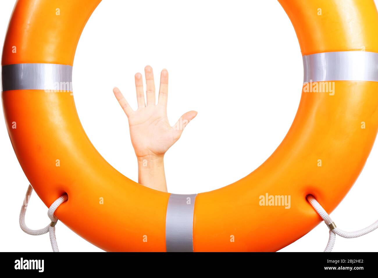 Reaching for life preserver hi-res stock photography and images - Alamy