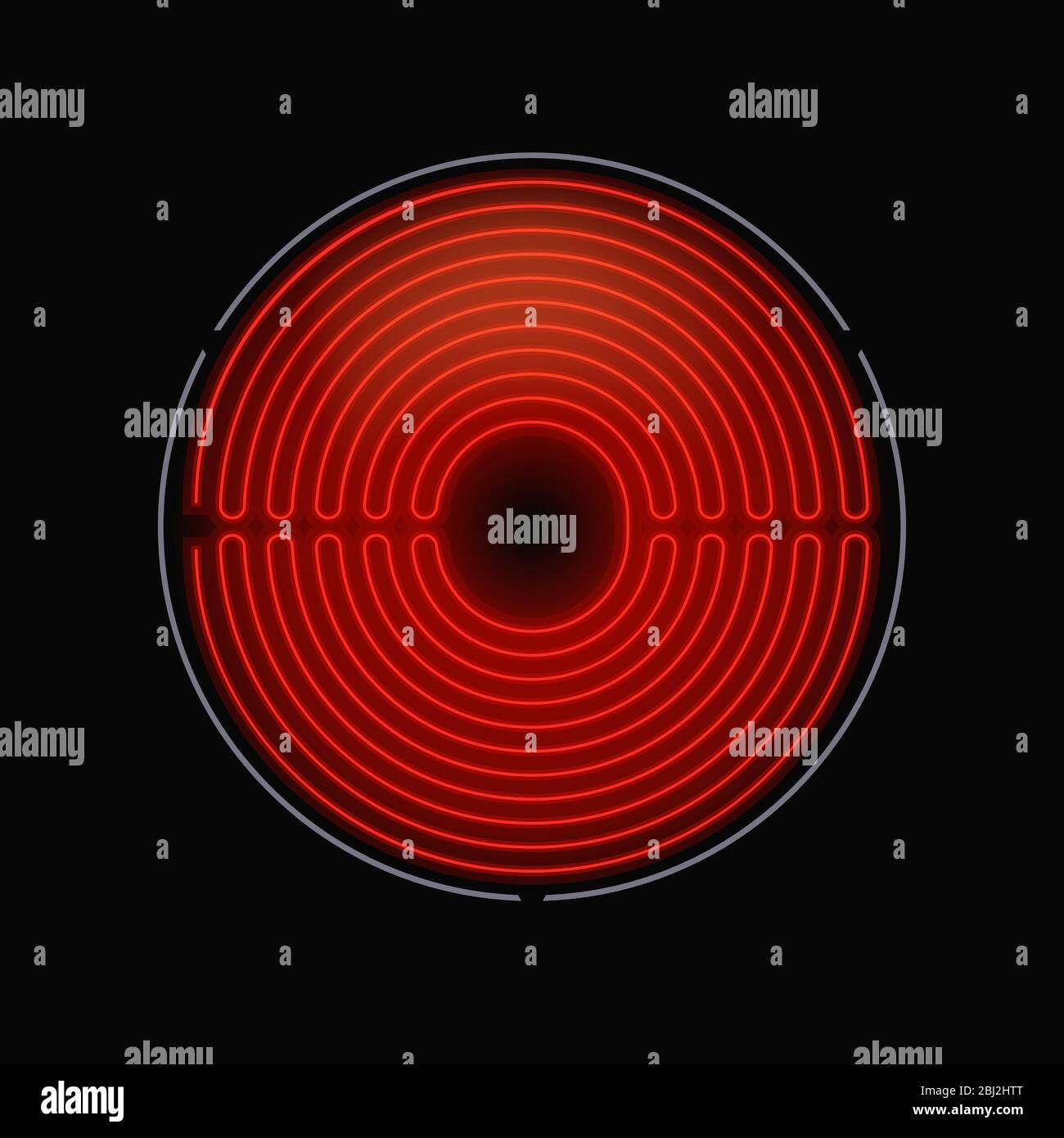 Realistic stove steel oven Stock Vector Images - Alamy