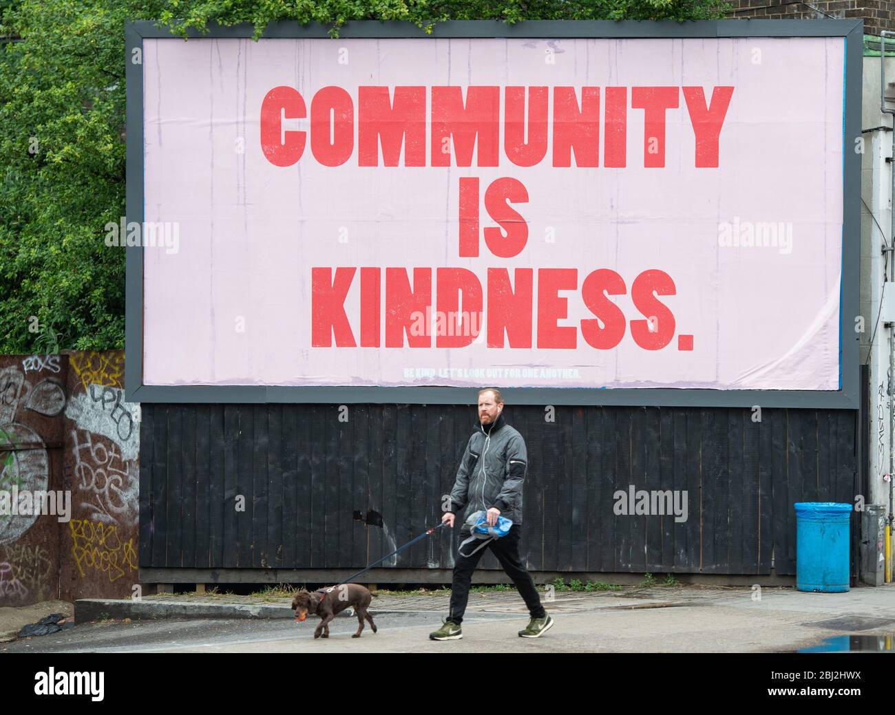 Billboard reading community hi-res stock photography and images - Alamy