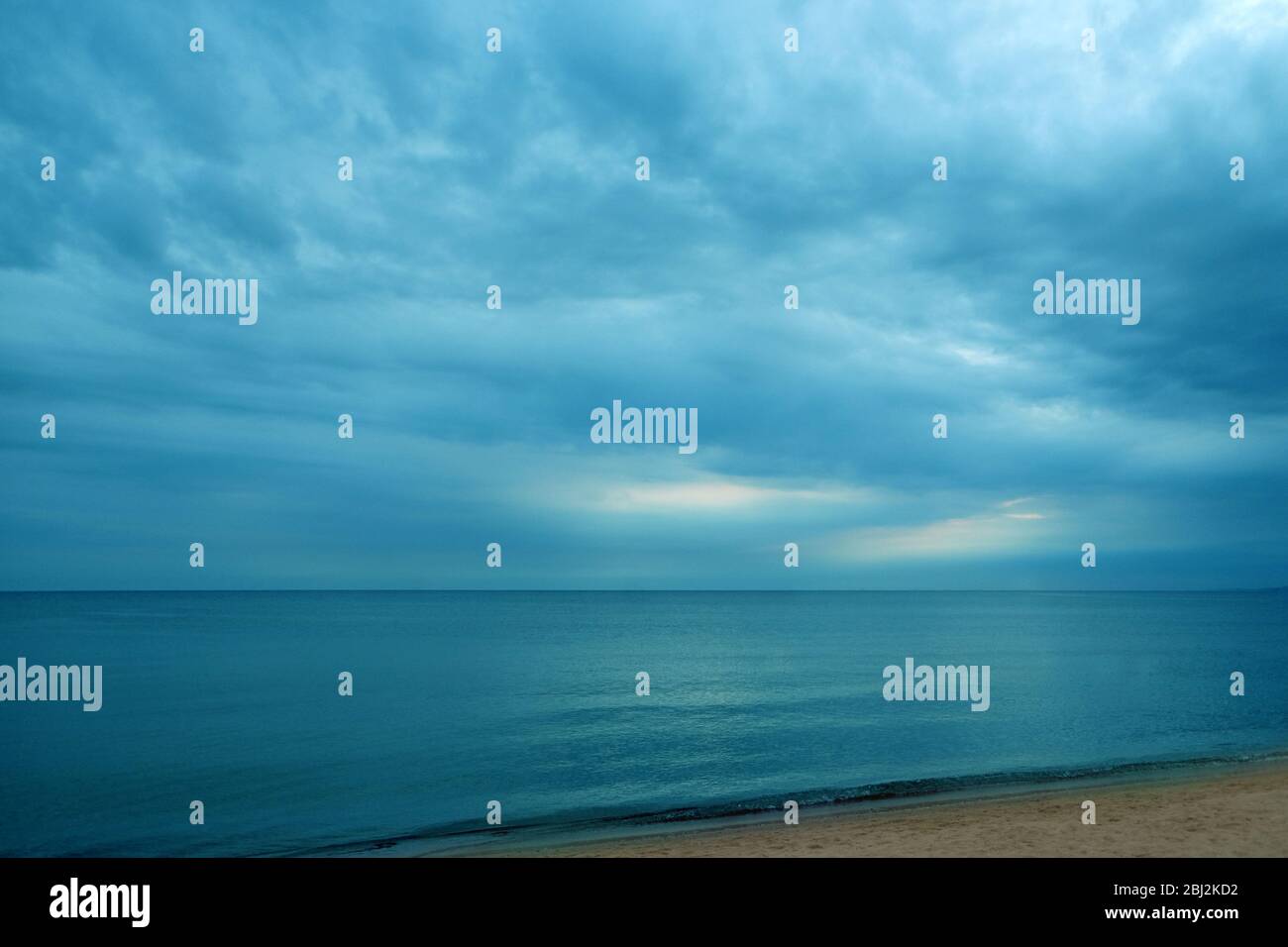 Beach and beautiful sea Stock Photo - Alamy