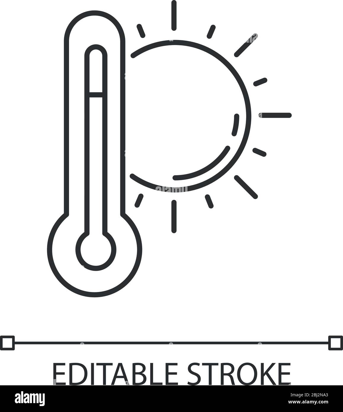 Hot weather pixel perfect linear icon Stock Vector Image & Art - Alamy Hot weather pixel perfect linear icon Stock Vector Image & Art - Alamy