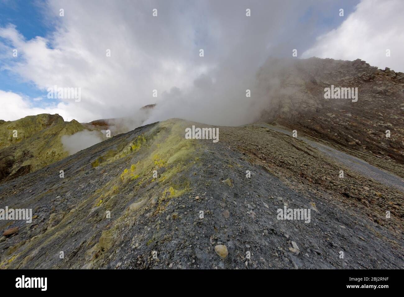 Garbuna Volcano, Kimbe Bay, New Britain, Papua New Guinea Stock Photo ...
