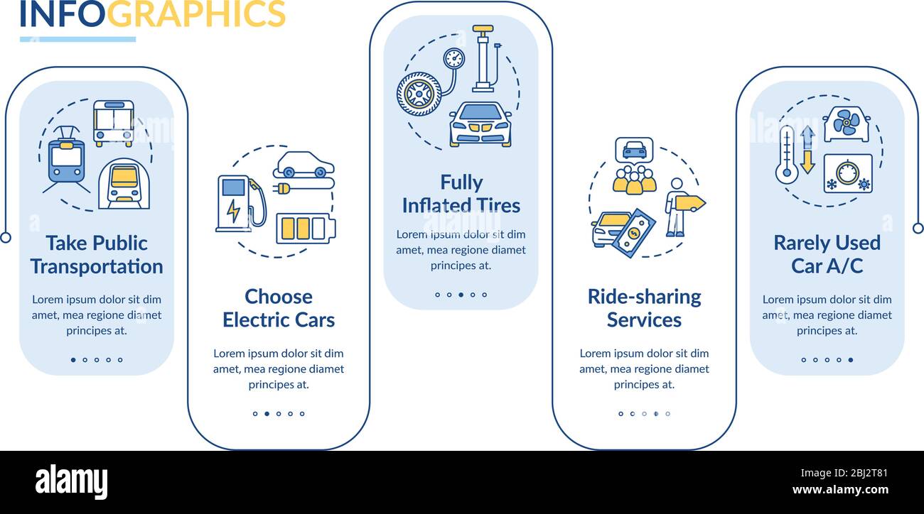 Fuel saving vector infographic template Stock Vector Image & Art - Alamy