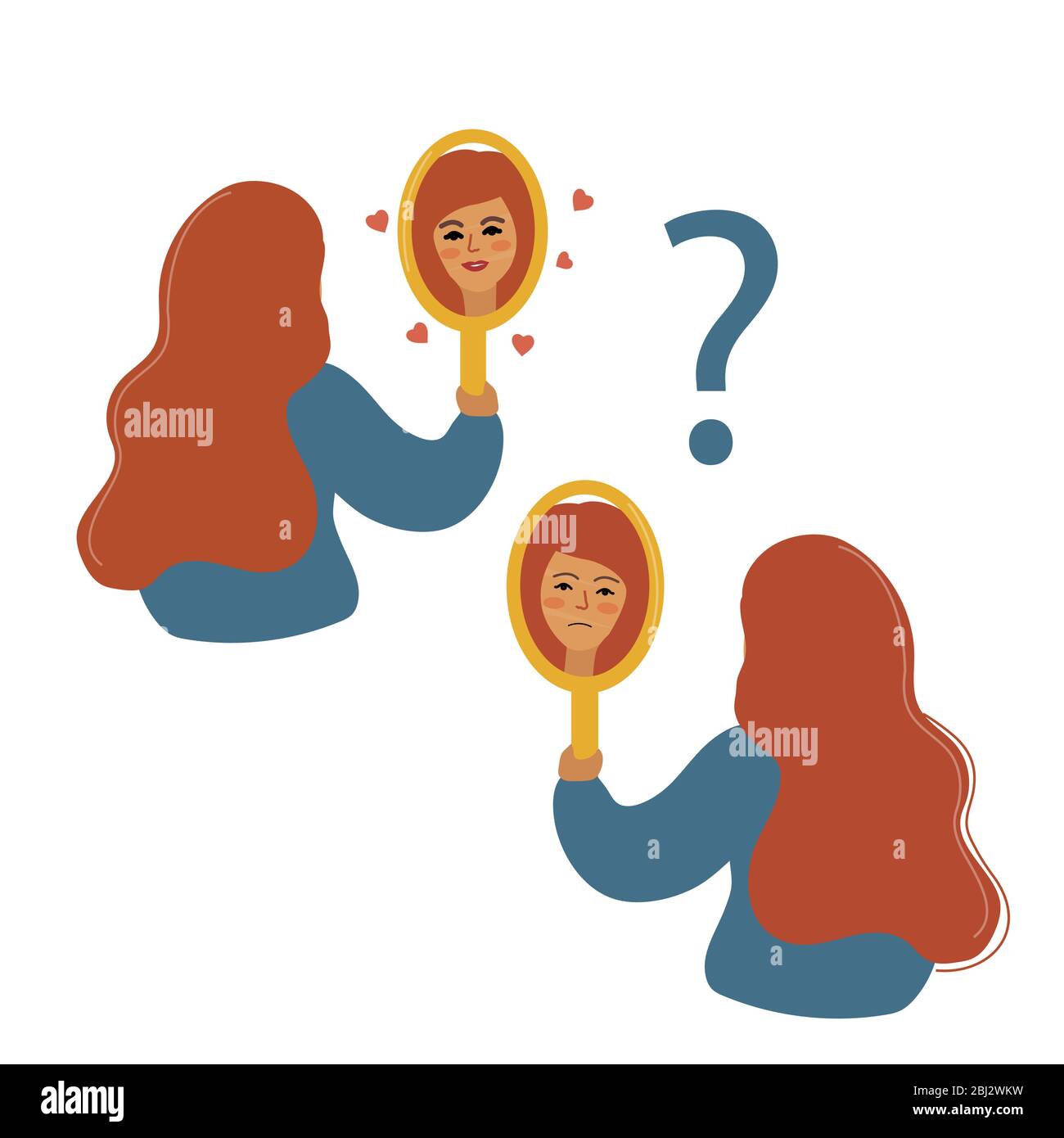 Positive Body Image Mirror 1,219 Body Positivity Mirror Stock Photos,