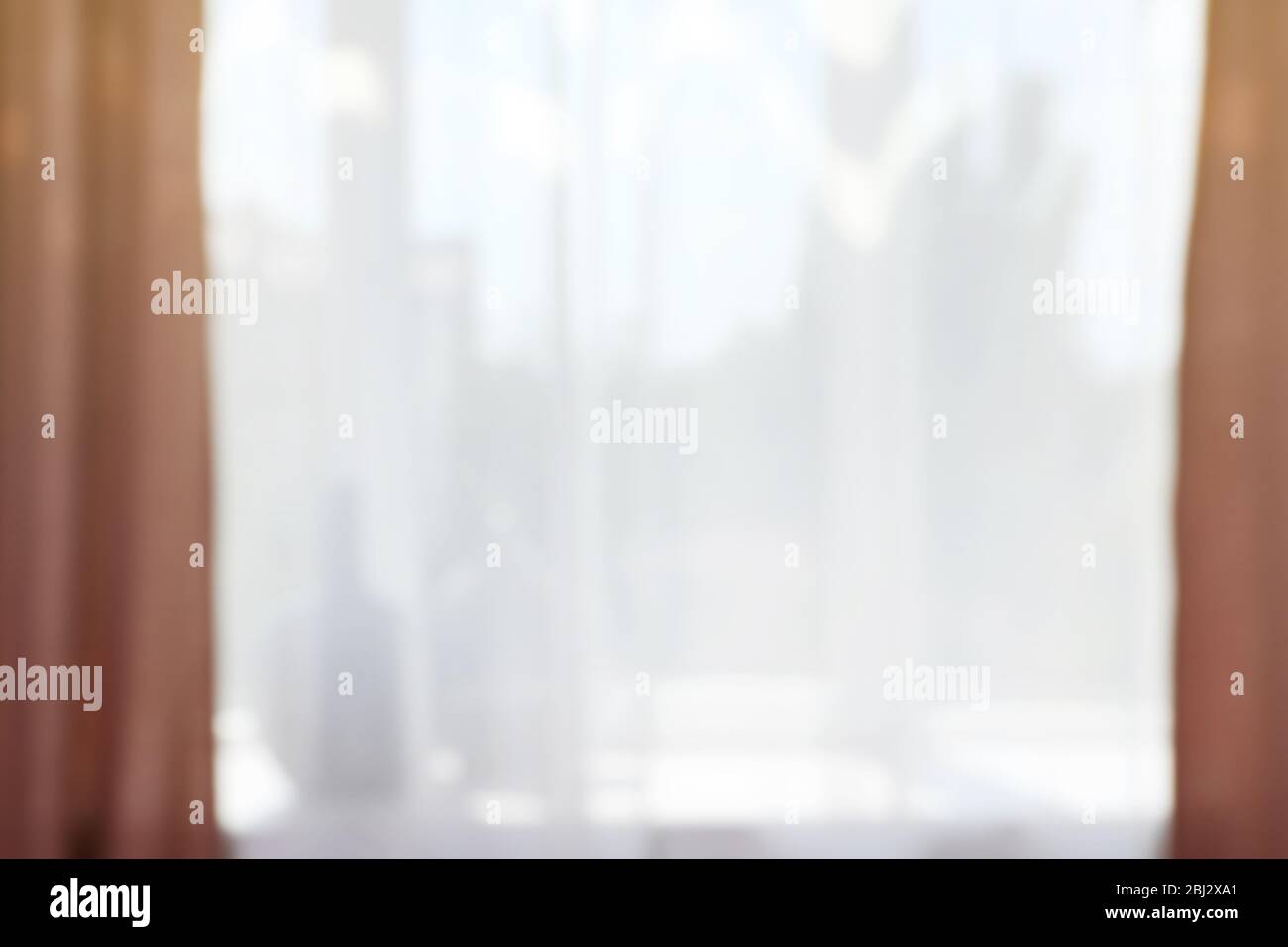 Blurred textile window Stock Photo - Alamy