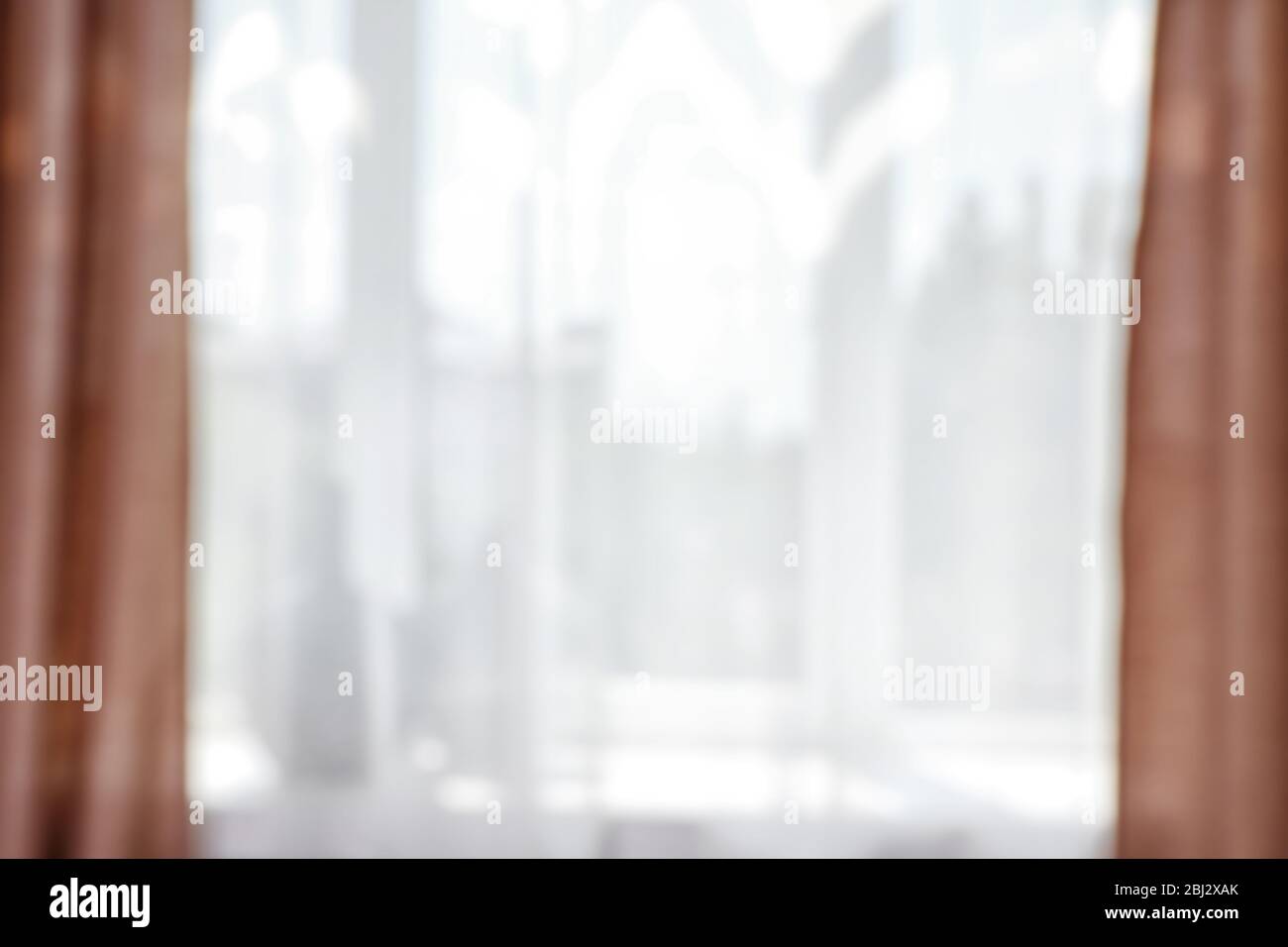 Blurred textile window Stock Photo - Alamy