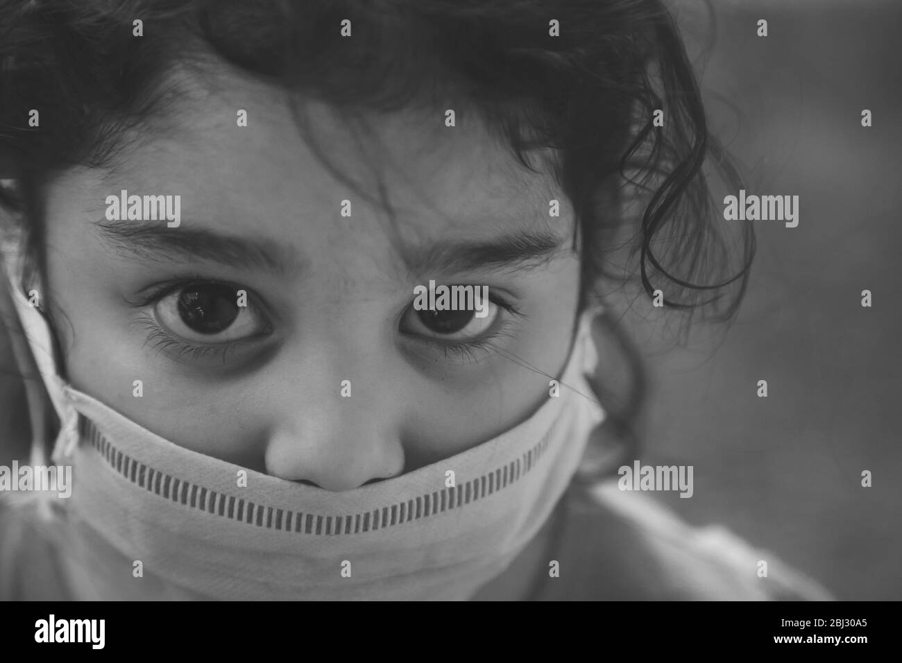 Corona virus COVID-19 epidemic outbreak quarantine concept of cute sick ...