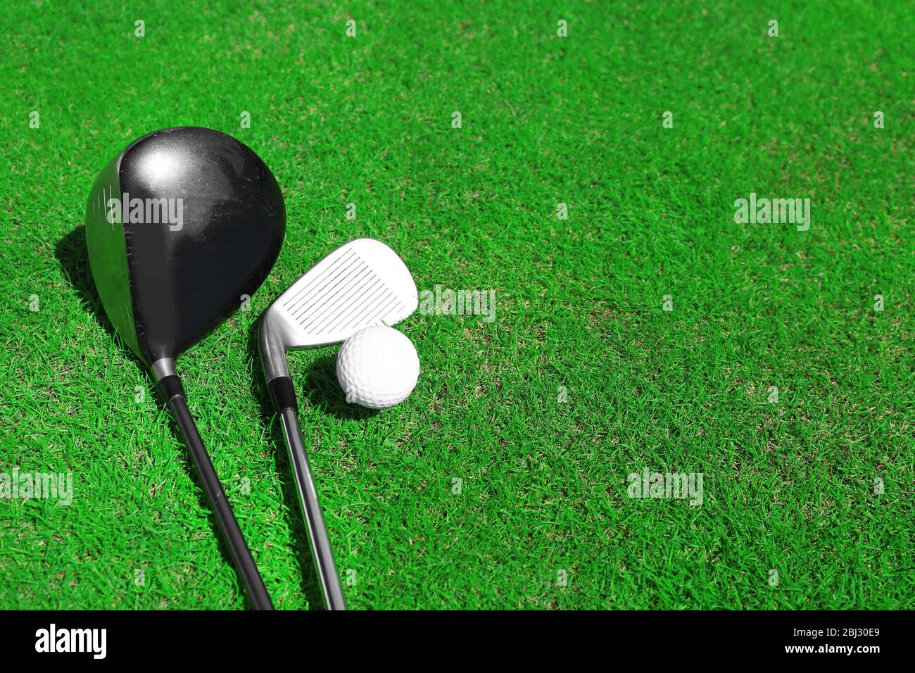 Golf game ball clubs closeup hi-res stock photography and images - Alamy