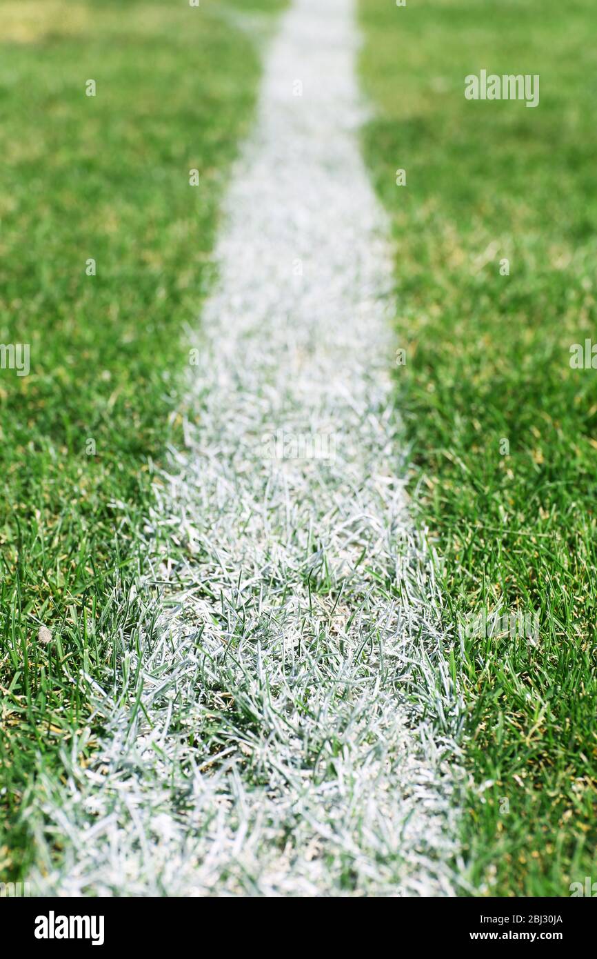 Green marked golf course, close up Stock Photo - Alamy