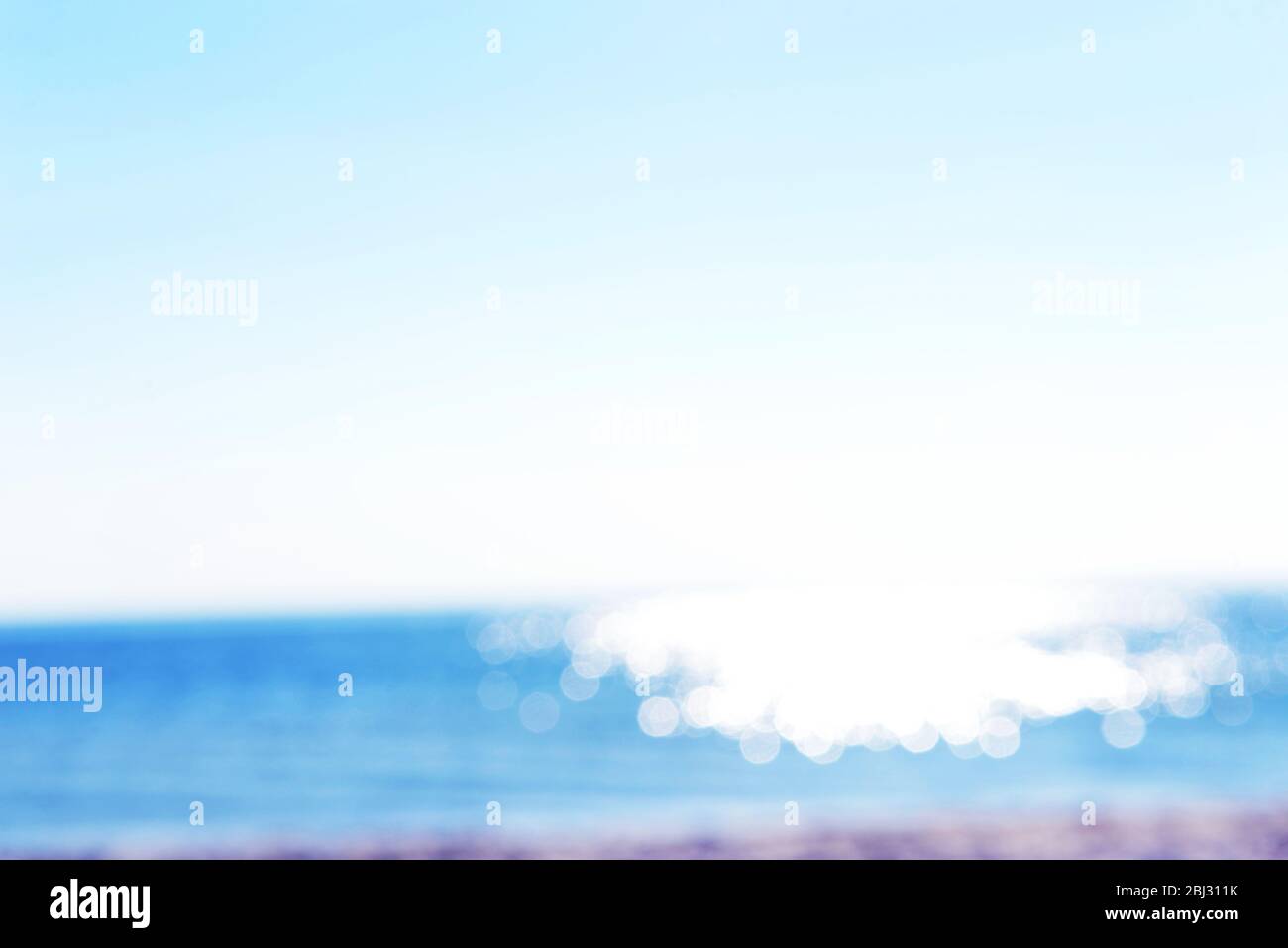 Beach in Summer Stock Photo - Alamy