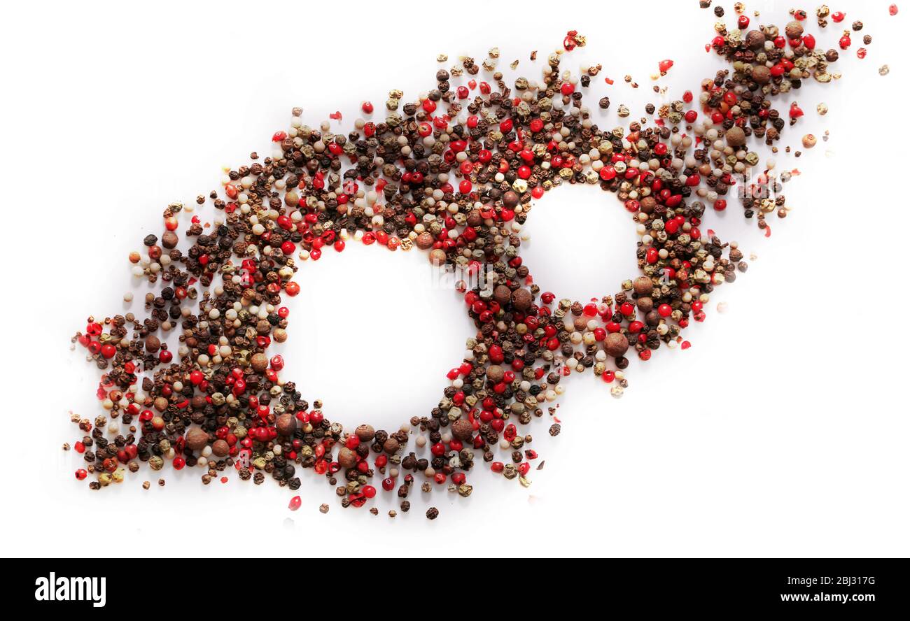 Organic frame background. Food texture Stock Photo - Alamy