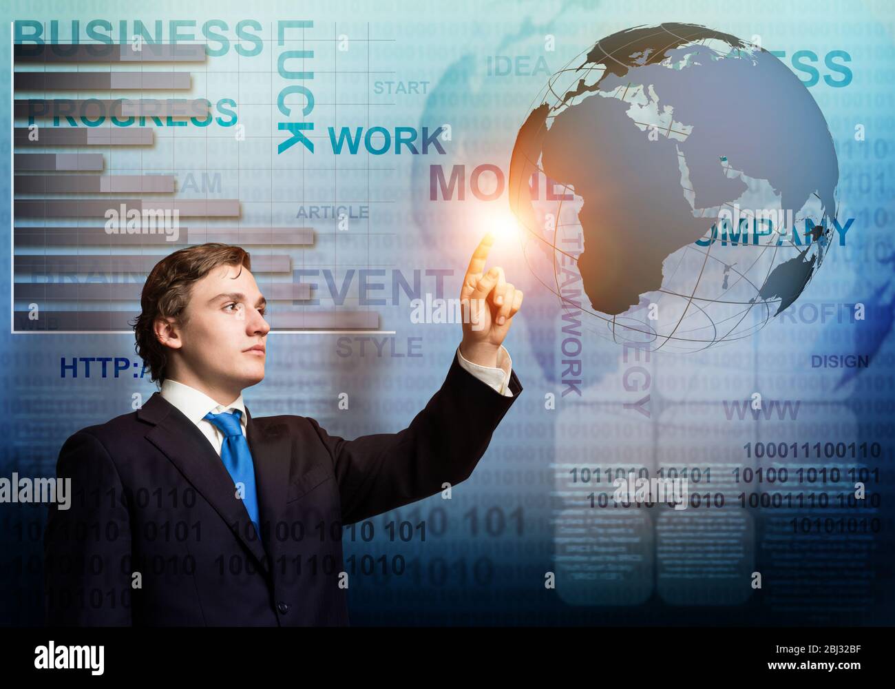 Innovation technology in modern corporate business Stock Photo - Alamy