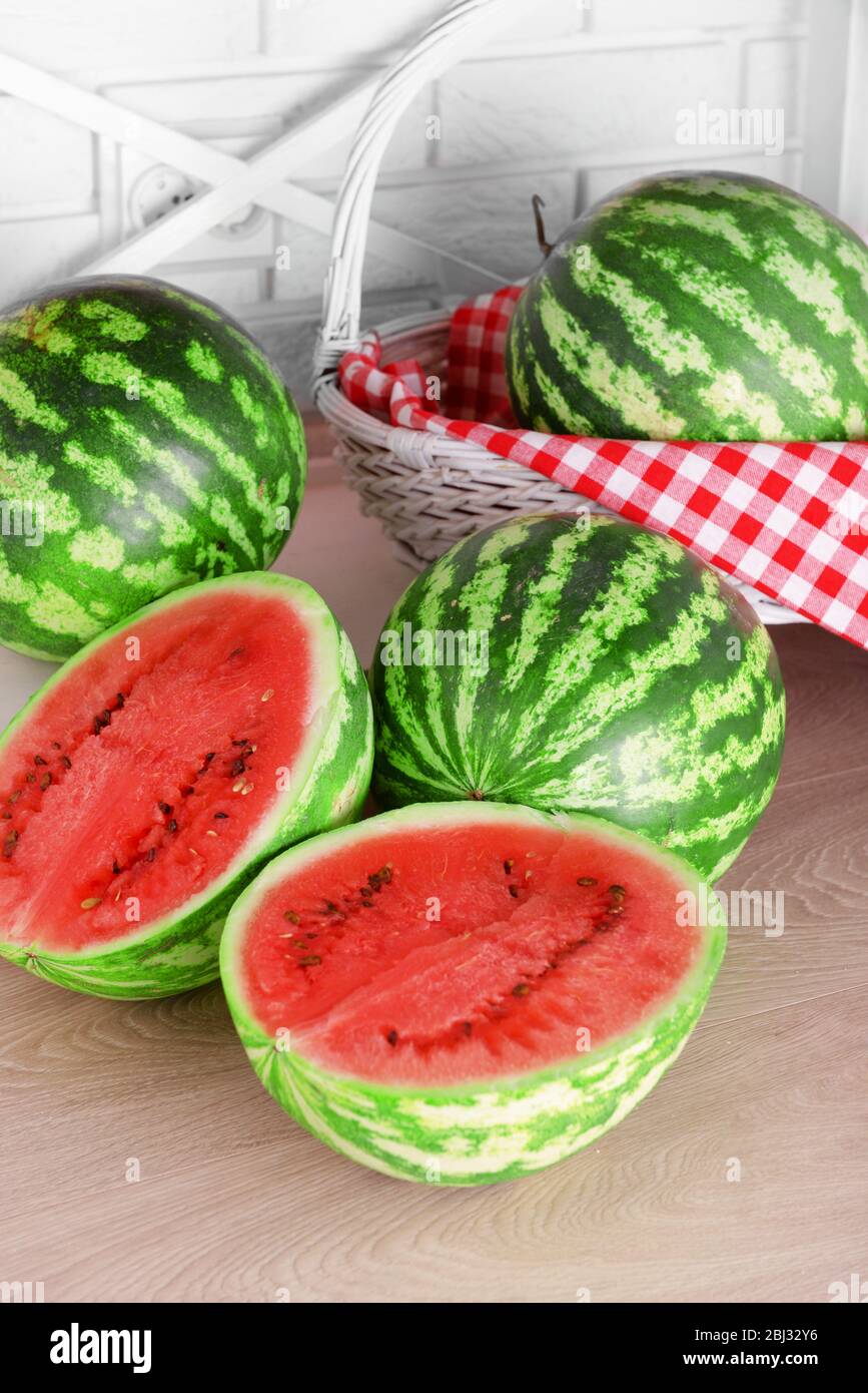 Seeded watermelons hi-res stock photography and images - Alamy