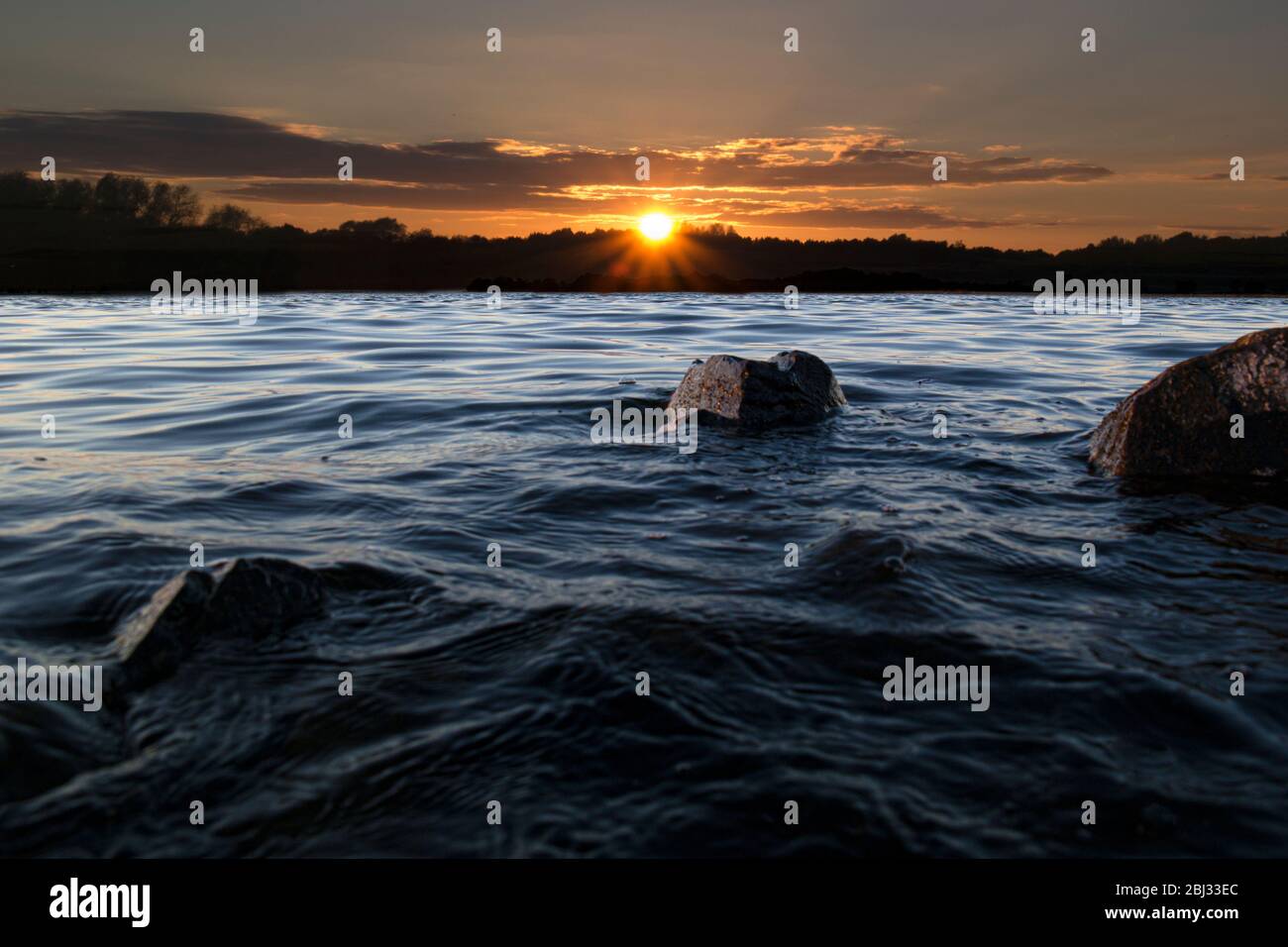 Blue sky lough neagh hi-res stock photography and images - Alamy