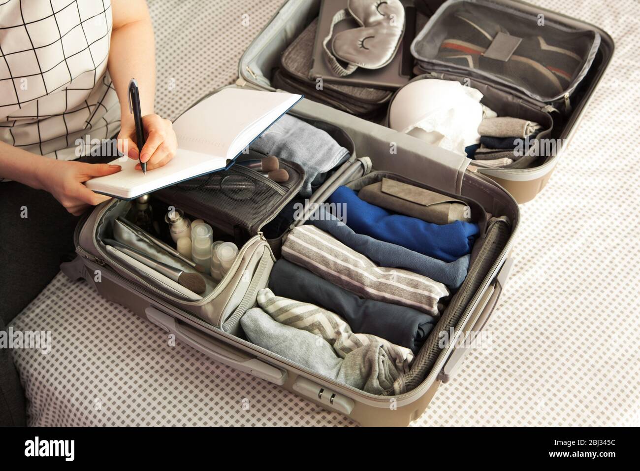 Organized travel packing hi-res stock photography and images - Alamy