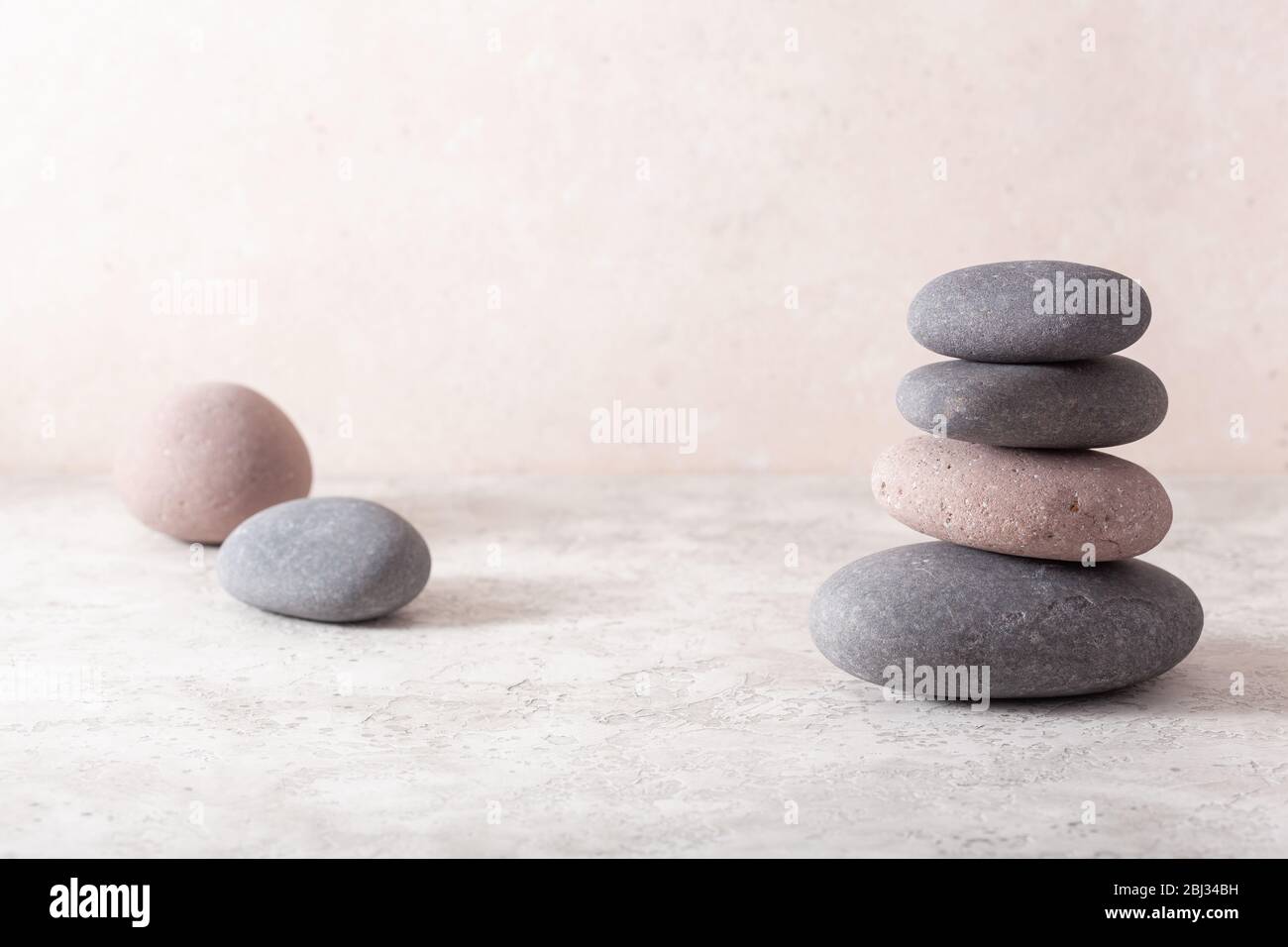 spa stones massage relax treatment Stock Photo - Alamy