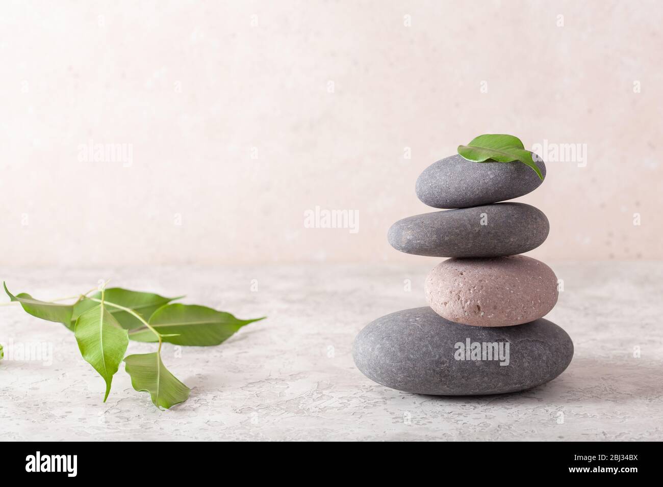 spa stones massage relax treatment Stock Photo - Alamy