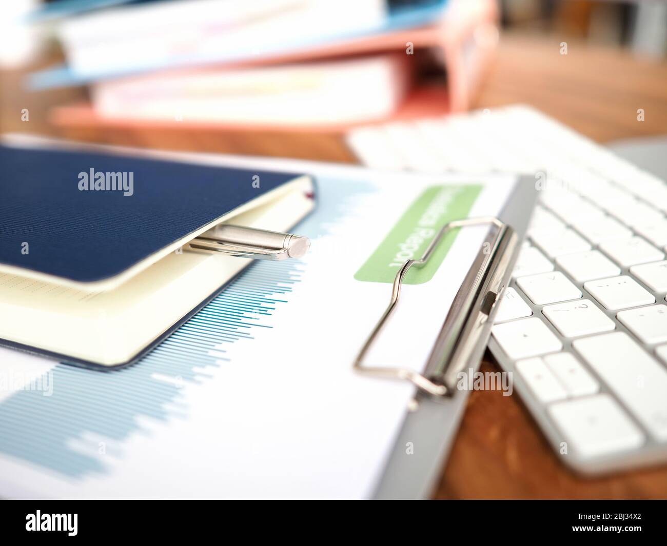 Laptop important business document hi-res stock photography and images ...