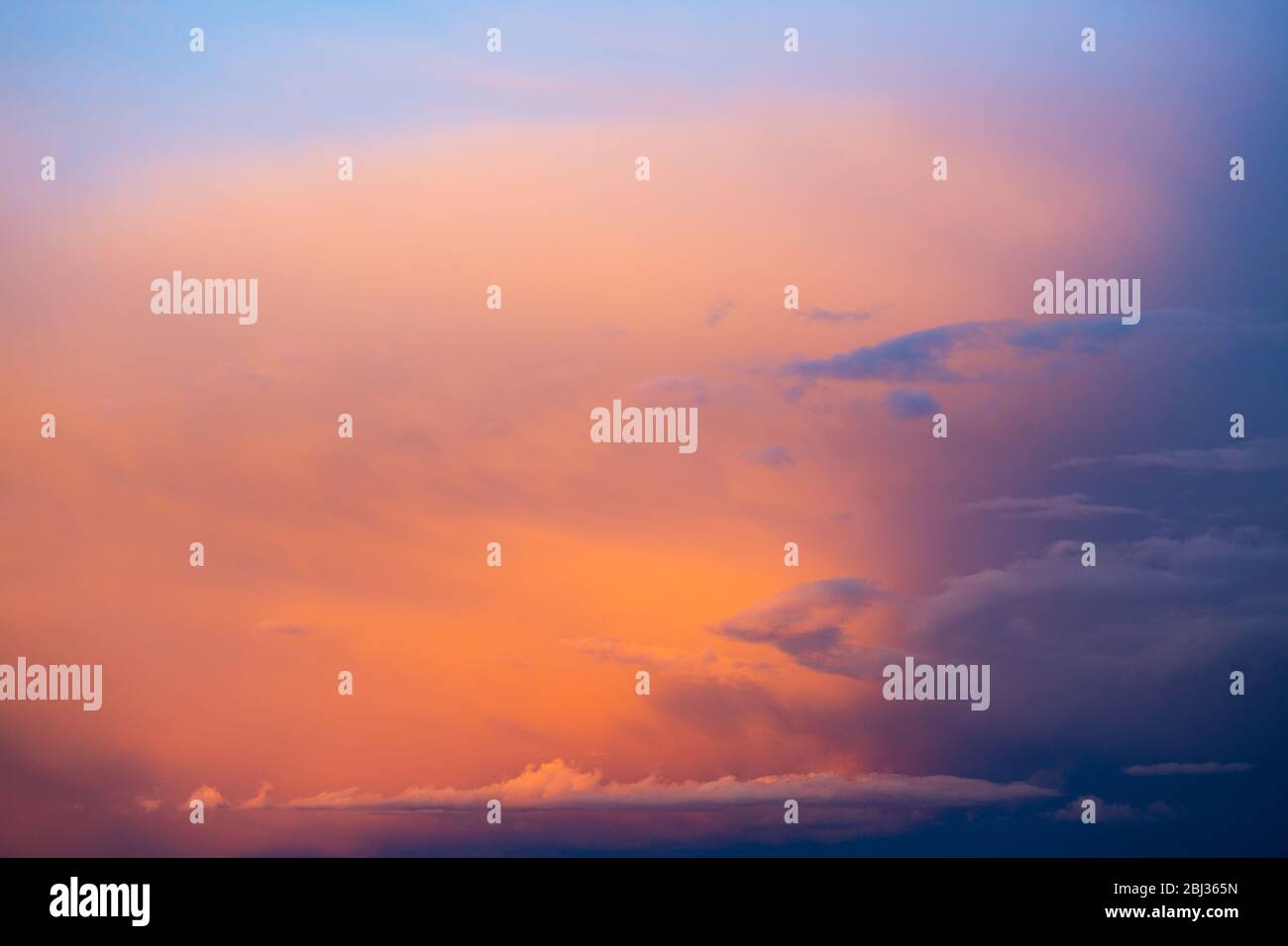 Day dawning morning sunrise sky orange purple and blue beautiful ...