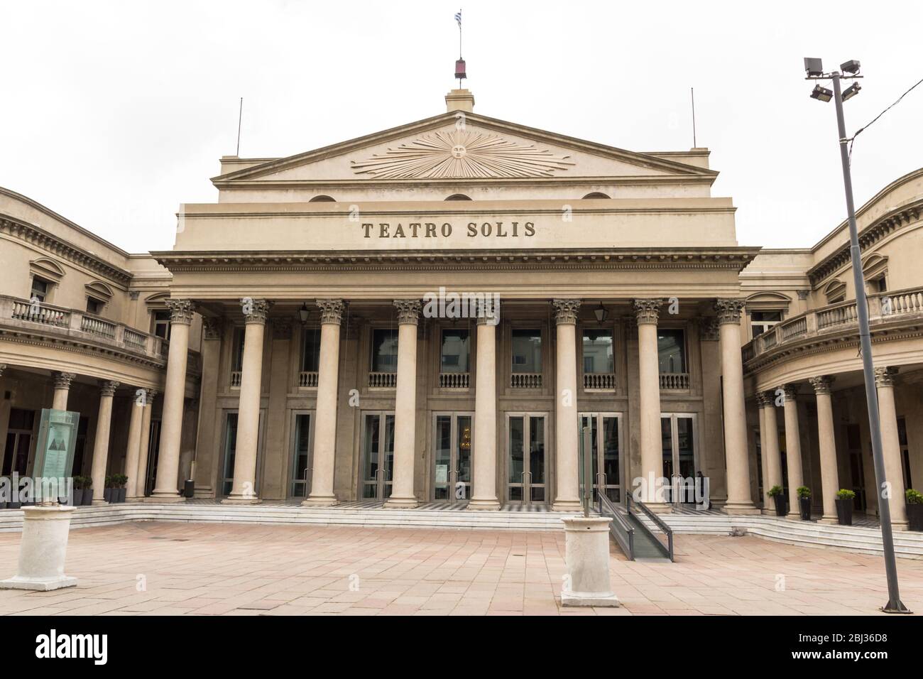 Montevideo, Uruguay - September 25, 2012: View of the famous Solis ...