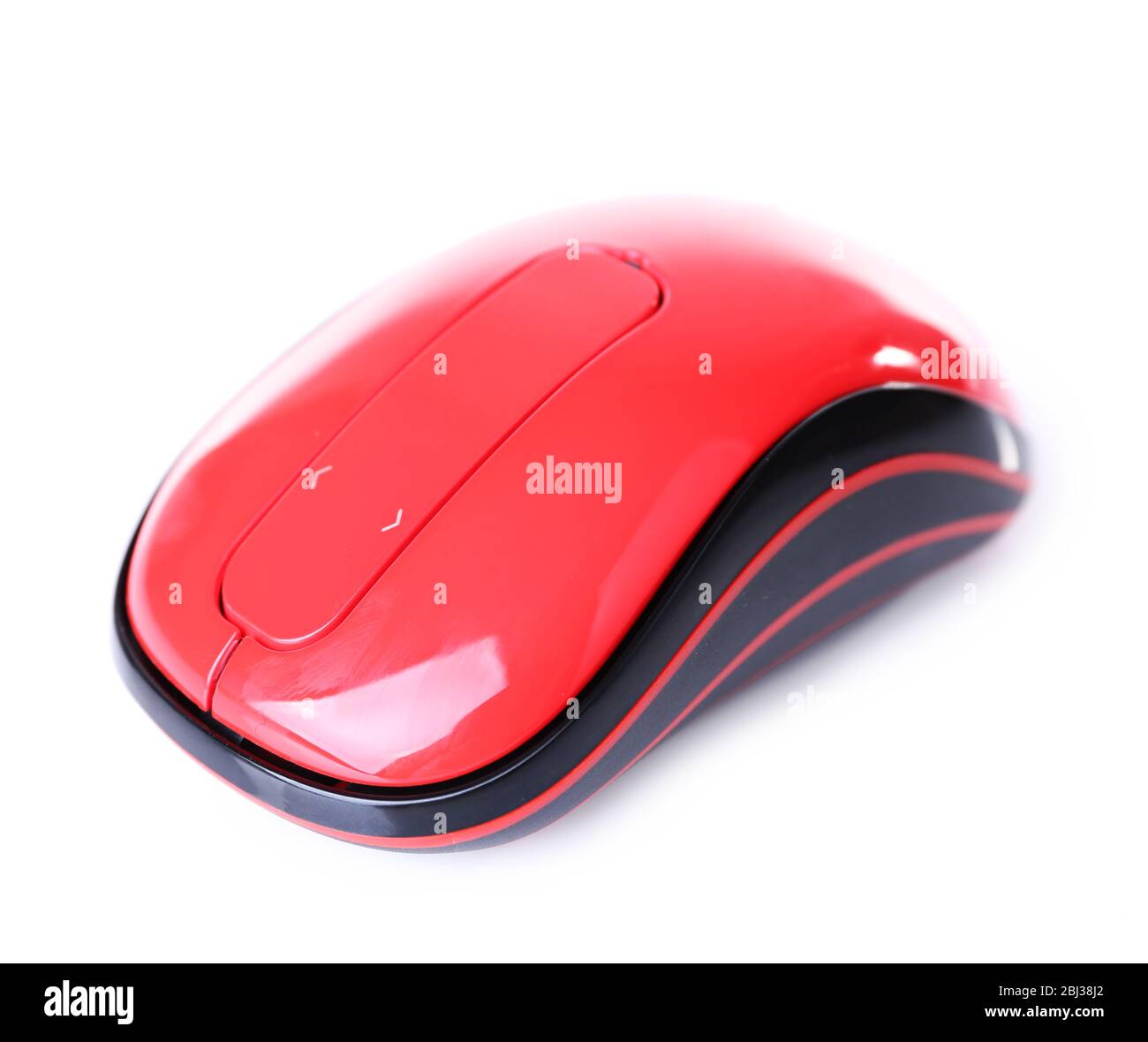 Wireless computer mouse isolated on white background Stock Photo - Alamy