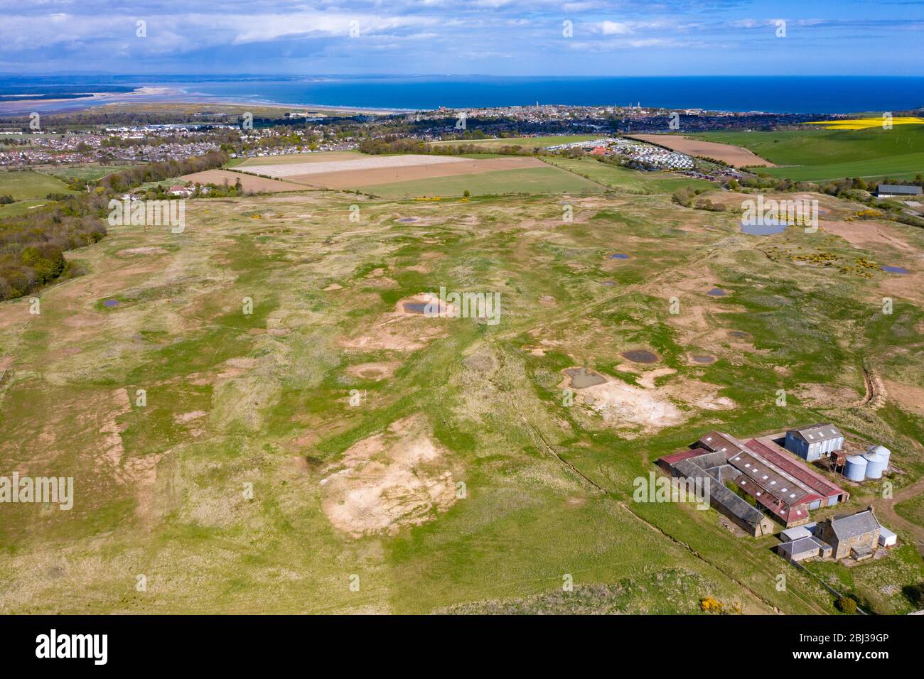 St andrews clubhouse drone hi-res stock photography and images - Alamy