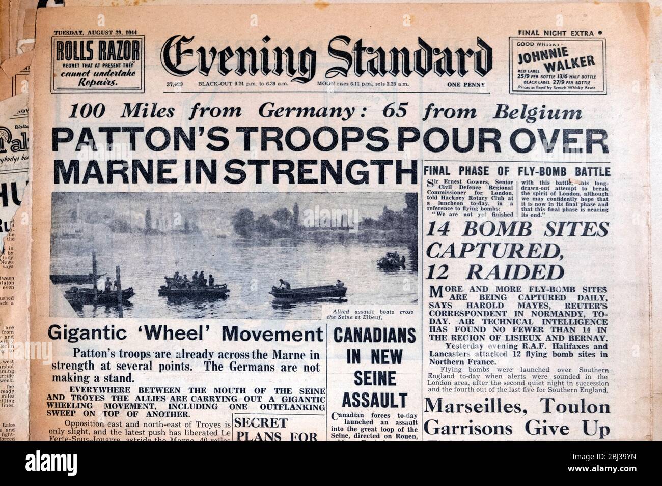 "Gateway to Ruhr Seized" 'Americans Hold 90 Mile Front in Reich ...