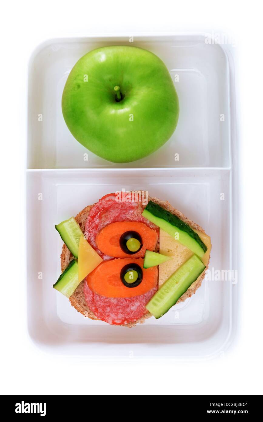 Child eating in fast food Cut Out Stock Images & Pictures - Alamy