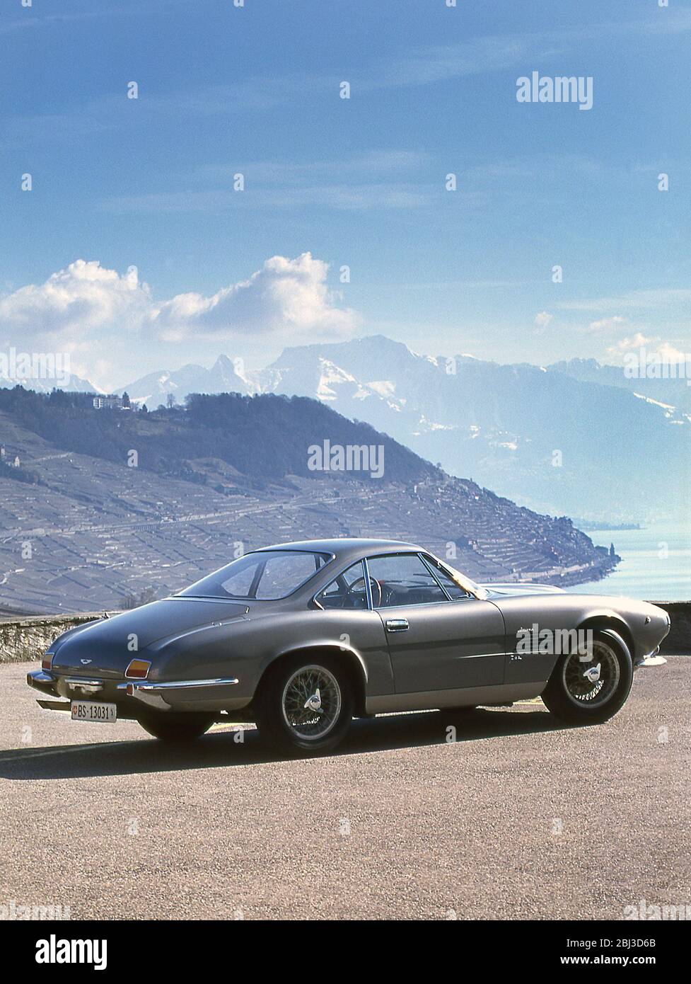 1960 Aston Martin DB4 Bertone Jet in Switzerland Stock Photo - Alamy